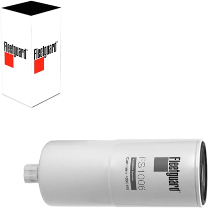 Filtro Separador Combustível Cummins FS1006 Fleetguard - Box Online